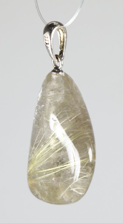 Golden Rutil Quarz, Rutilquarz / Quartz rutile doré, S 925 (Neu und originalverpackt) in ...