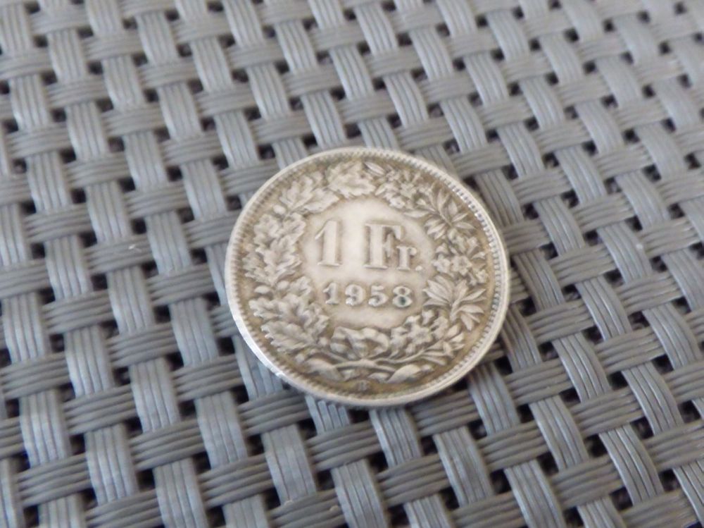 1 Franken Silber 1958 | Kaufen auf Ricardo