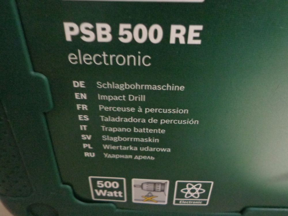 Bosch Schlagbohrmaschine PSB 500 RE mit Koffer (Gebraucht) in Zofingen für CHF 28 – mit ...