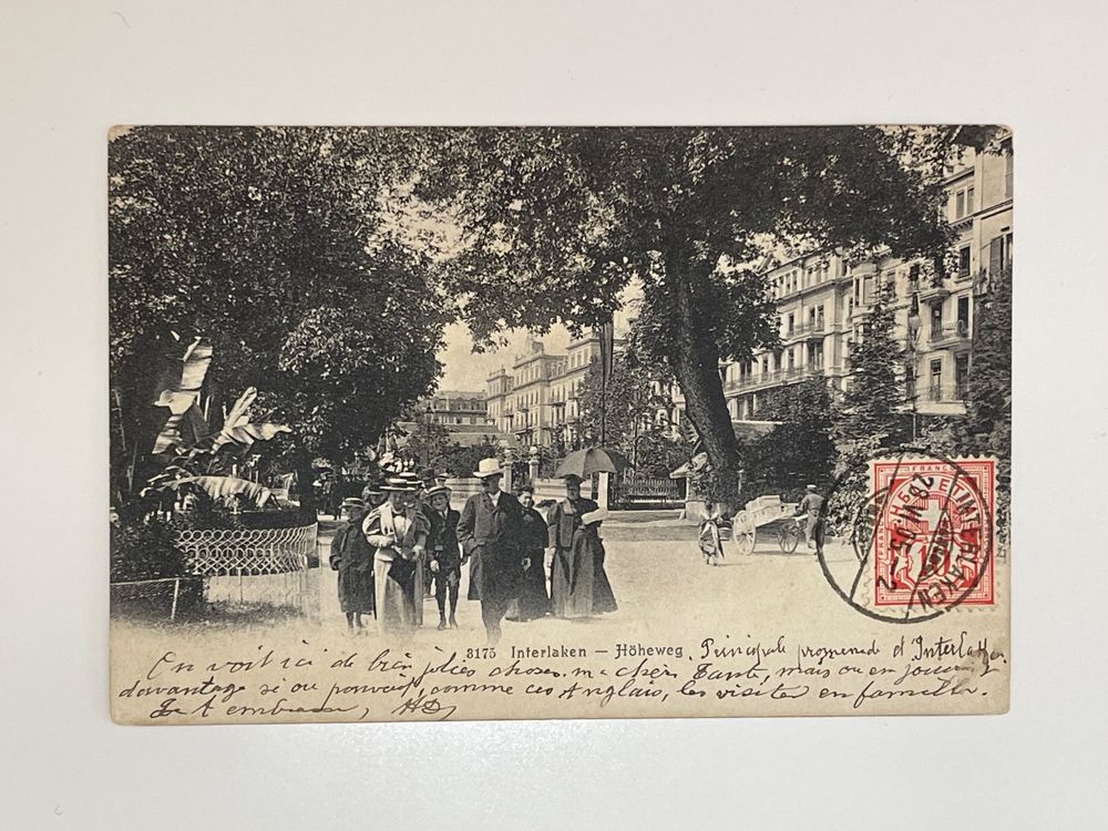 AK Interlaken - Höheweg - um 1905 | Kaufen auf Ricardo