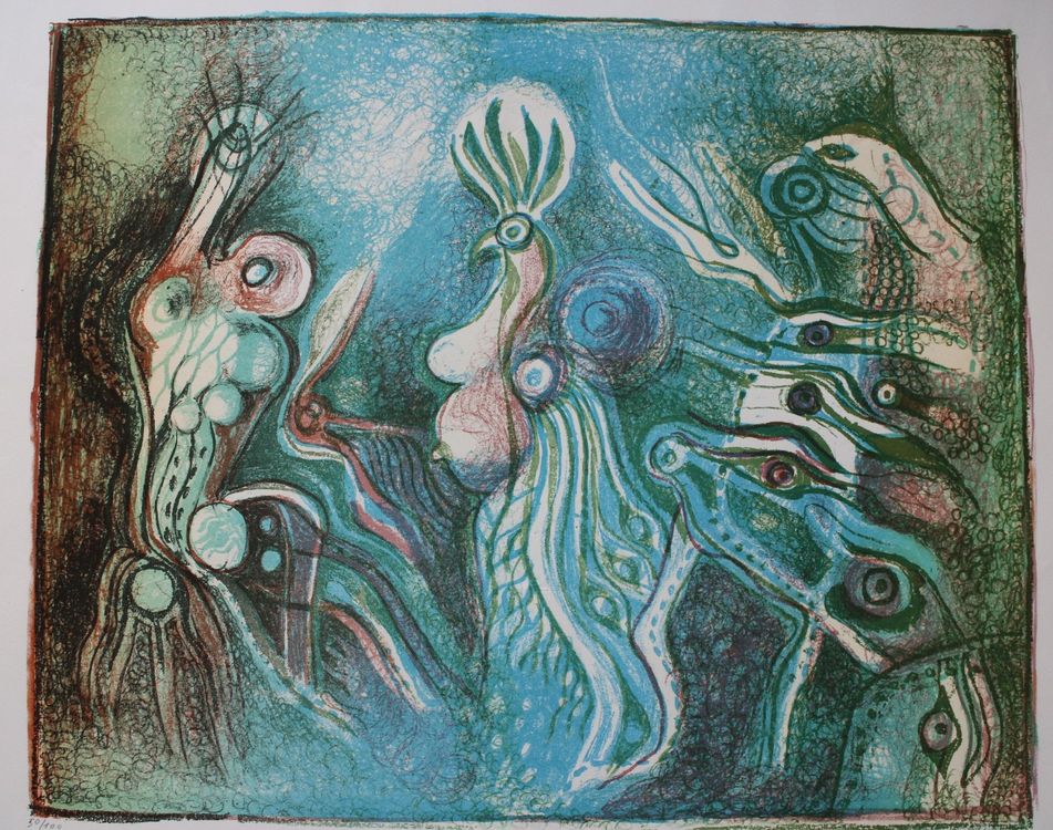 SERGIO BRIGNONI HANDSIGNIERTE LITHOGRAFIE, 1972 (Gebraucht) in Luzern ...