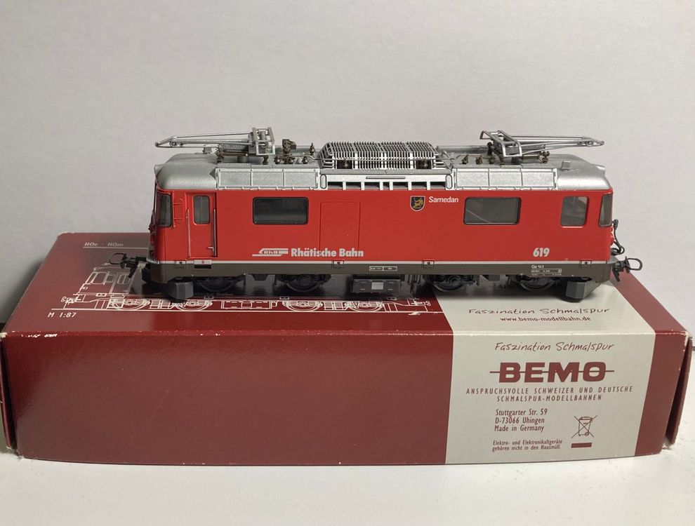 Bemo RhB Ge 4/4 II 619 Samedan Digital (D'occasion) à Blonay pour CHF ...