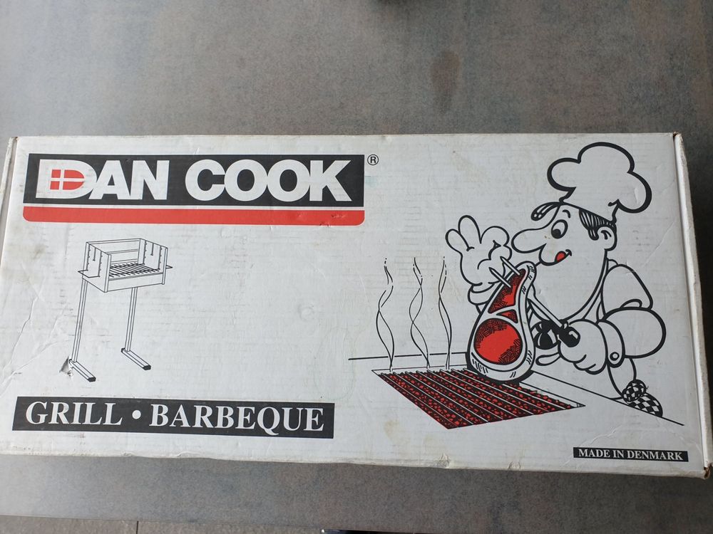 Holzkohle Grill DAN COOK für Balkon, Garten neu OVP (Neu und ...