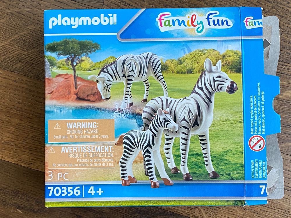Playmobil Family Fun 70356 Familie Zebra (Neu (gemäss Beschreibung)) in ...