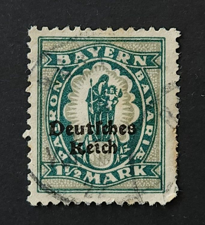 Deutsches Reich-Mi 131 (1920) (Gebraucht) in Hittnau für CHF 1 – mit Lieferung auf Ricardo kaufen