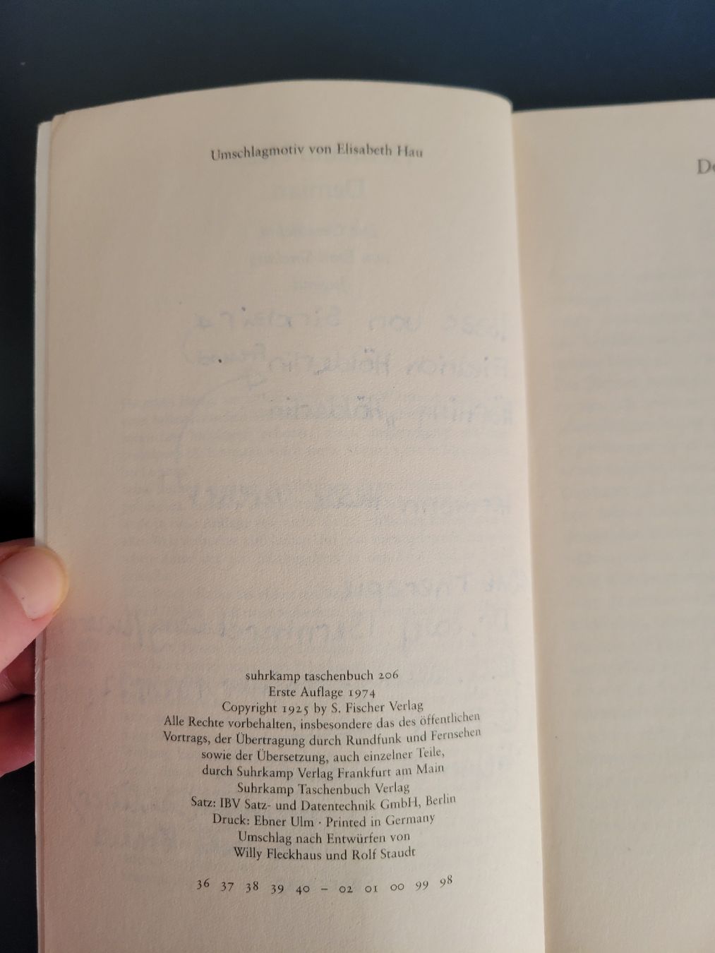 Demian (Usato) a zürich per CHF 3 – con consegna | Acquista su Ricardo