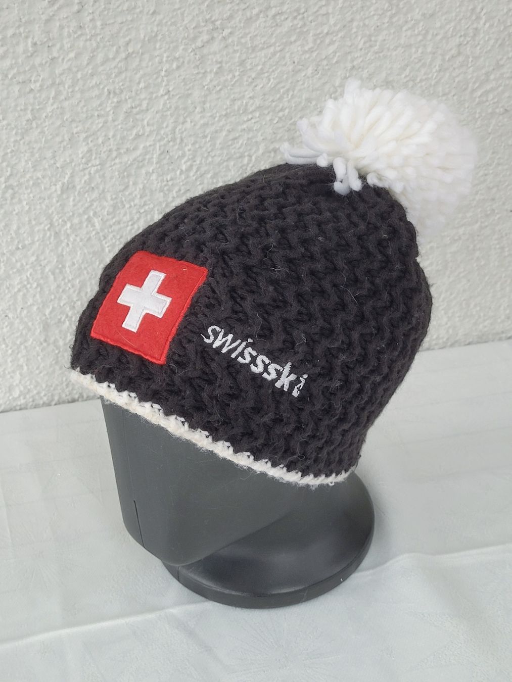 🇨🇭 Schöne Vintage SWISS SKI Aprés Ski Kappe One Size (Gebraucht) in ...