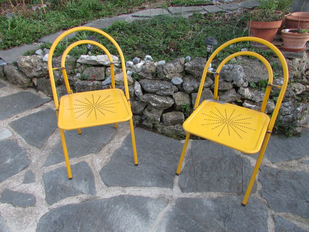 2 schöne Gartenstühle 30er 40er Jahre Made in Italy Padova (Gebraucht ...