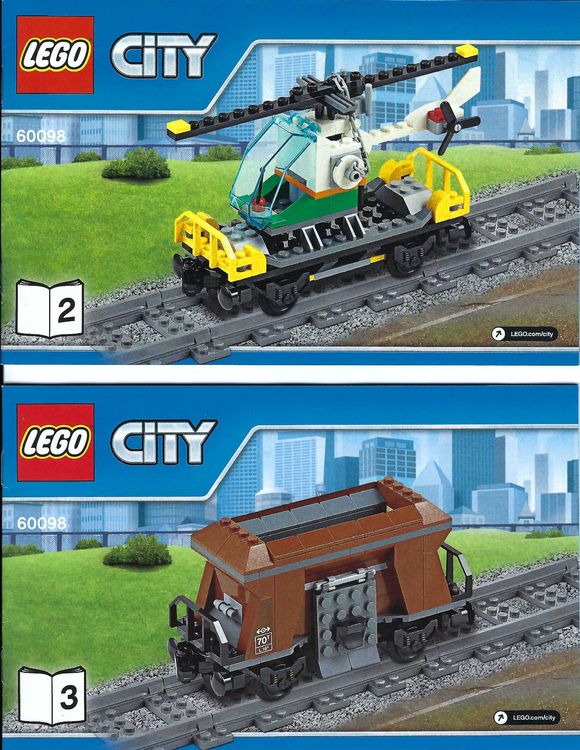 LEGO® 60098 City RC Train - Heavy-Haul Train (Neu (gemäss Beschreibung ...