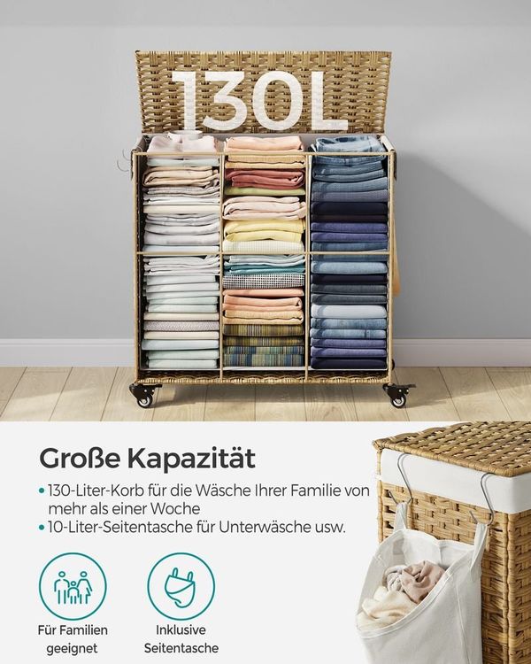 Waschekorb 3 Facher Ikea