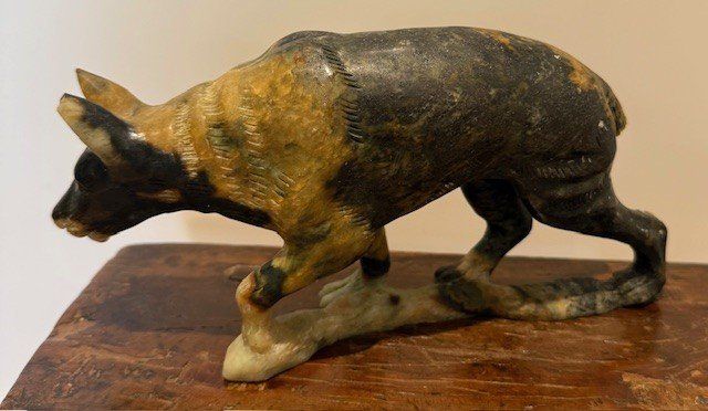 Schöner Speckstein Schäfer Figur Deko , Handarbeit (Gebraucht) in ...