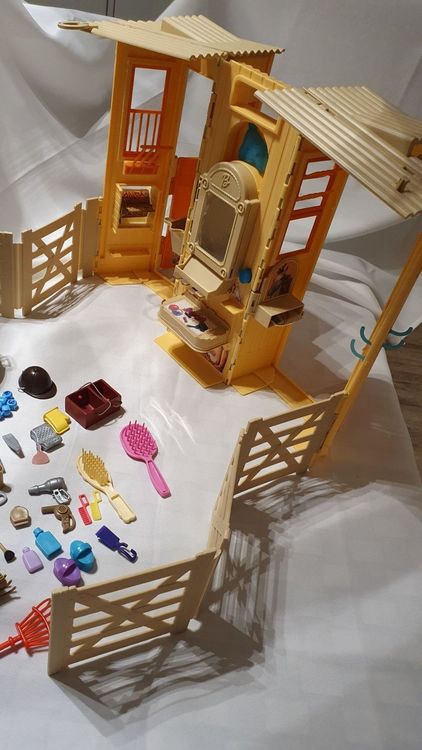 Barbie Pferde Stall Set | Kaufen auf Ricardo
