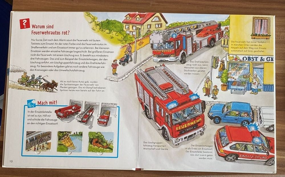 Feuerwehr, Band 4 aus der Reihe Was ist was Junior (Gebraucht) in ...