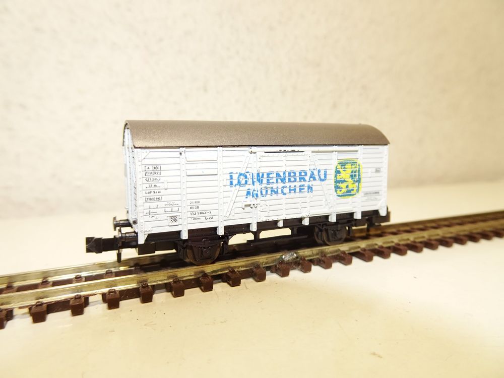Roco Güterwagen Löwenbräu München Spur N 2321 D (Gebraucht) in Luzern ...