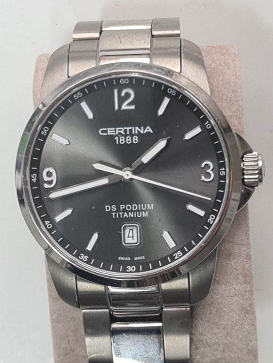 CERTINA 1888 Herrenuhr DS PODIUM TITANIUM | Kaufen auf Ricardo