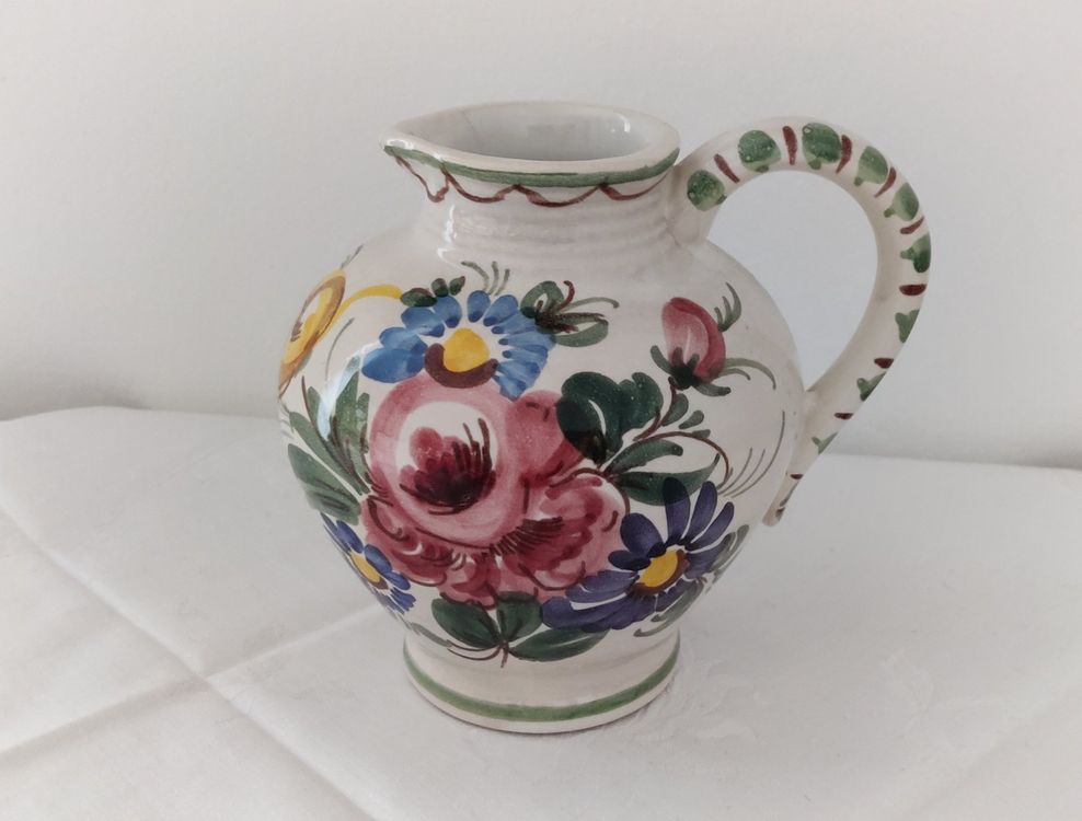 ULMER Keramik Vase Krug Kanne Nr.212/1 glasiert Handarbeit (Gebraucht) in Zürich für CHF 25 ...