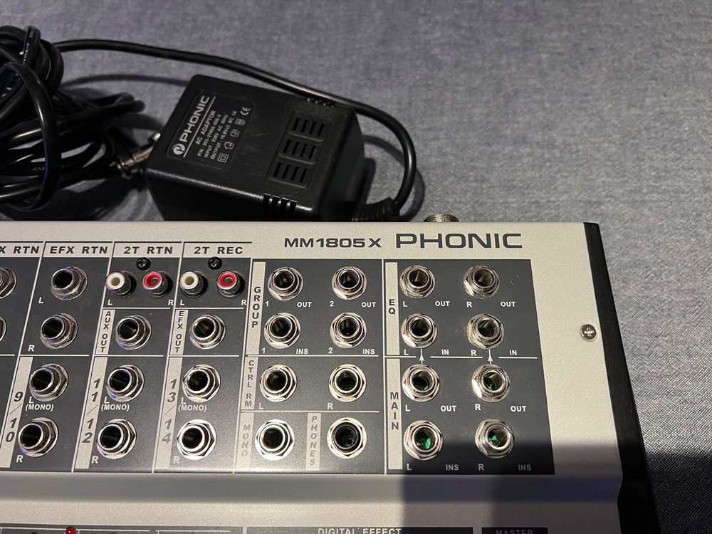 Phonic MM1805X Mischpult AB 1.- (Defekt) in Wittnau für CHF 38 – mit ...