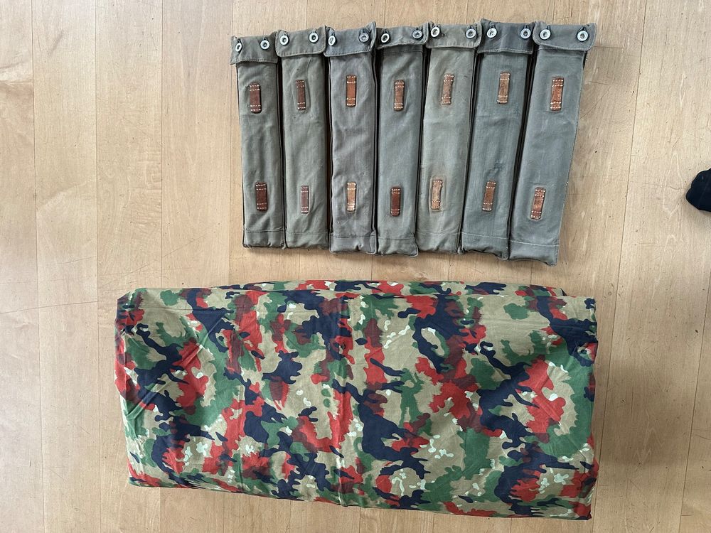 9 original Militär Blachen, 7 Zelteinheiten (Zelt Pflöcke) | Kaufen auf ...