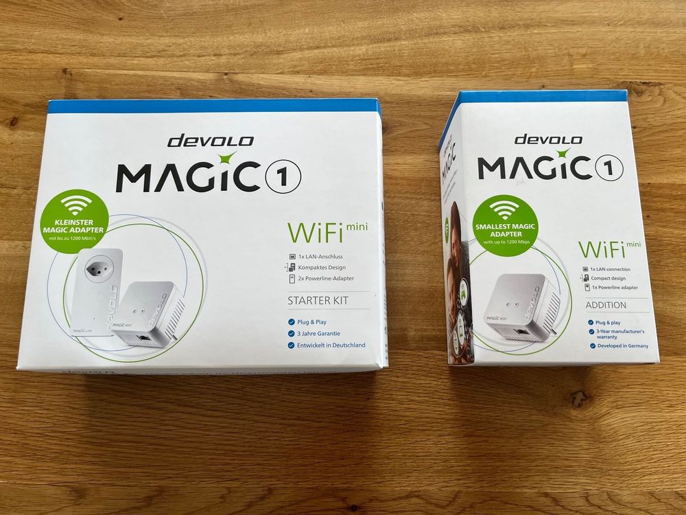 Devolo Magic Mini 1 Inkl Erweiterung Gebraucht In Lyss Für Chf 74 Mit Lieferung Auf Ricardo