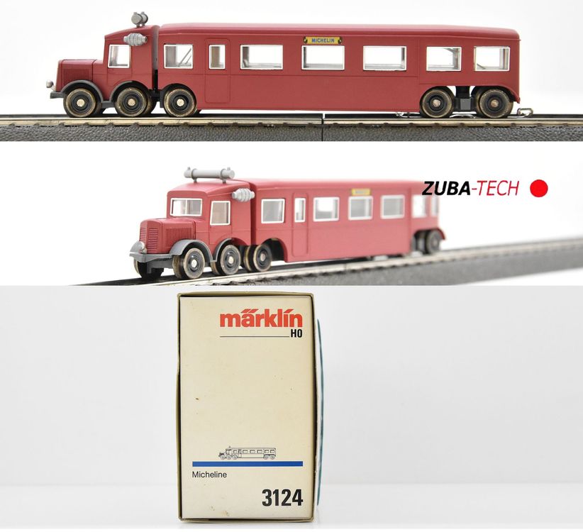 Märklin 3124 Schienenbus Micheline H0 WS Analog mit OVP (Gebraucht) in St. Gallen für CHF 70 ...