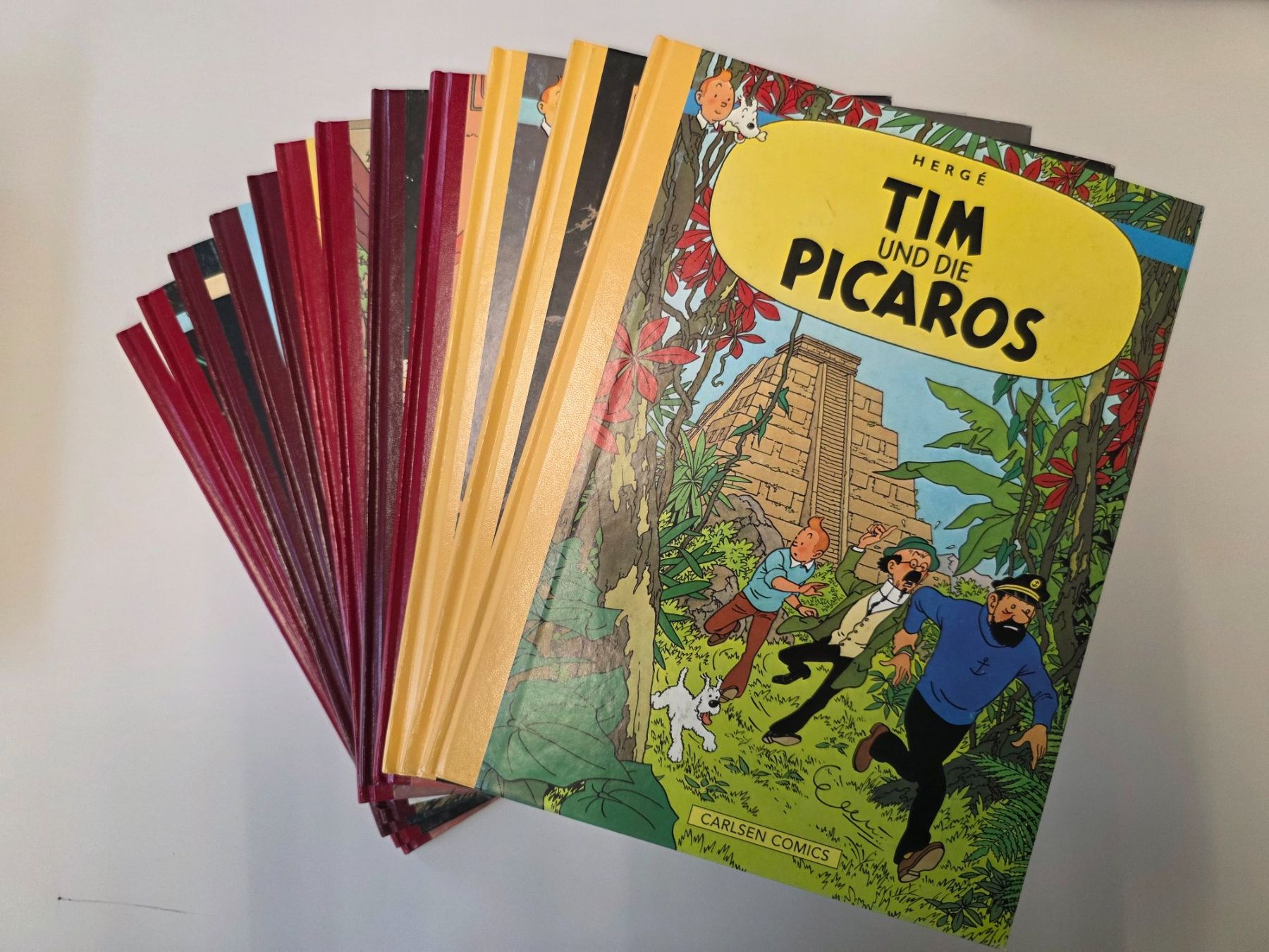 Tim und Struppi Farbfaksimile Sammlung, 12 Bänder, øZ1-2 (Gebraucht) in ...