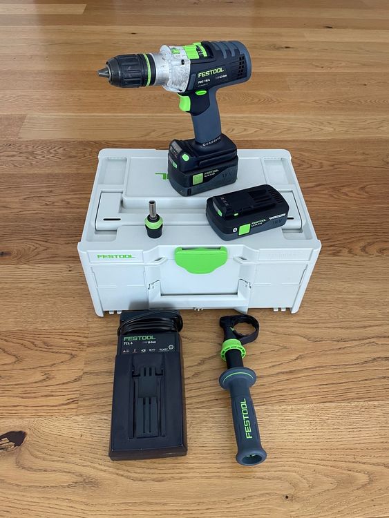 Festool Akku Schlagbohrschrauber 18V PDC 18/4 inkl. Zubehör | Kaufen auf Ricardo