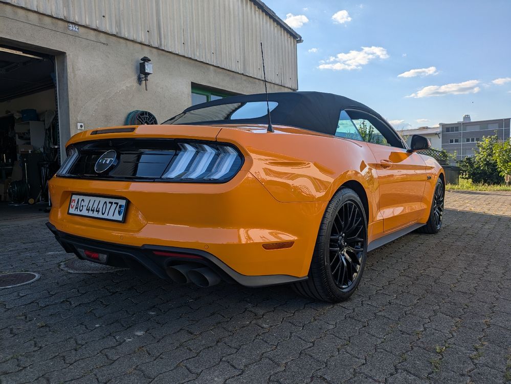 Spannende Mustang Gt Cabrio Ebenbild