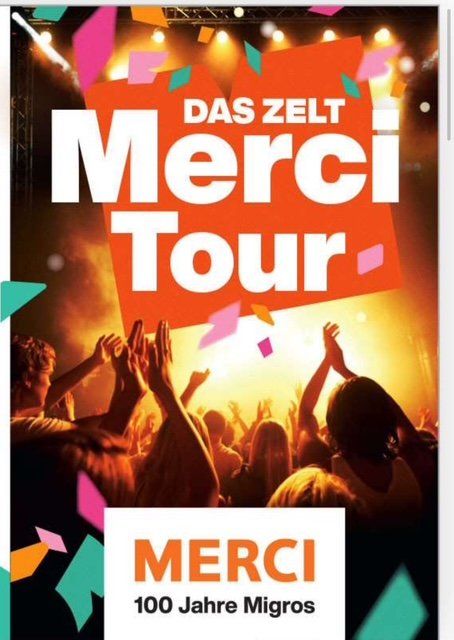 Migros Merci Tour Magic Club Zurich (Neu (gemäss Beschreibung)) in ...