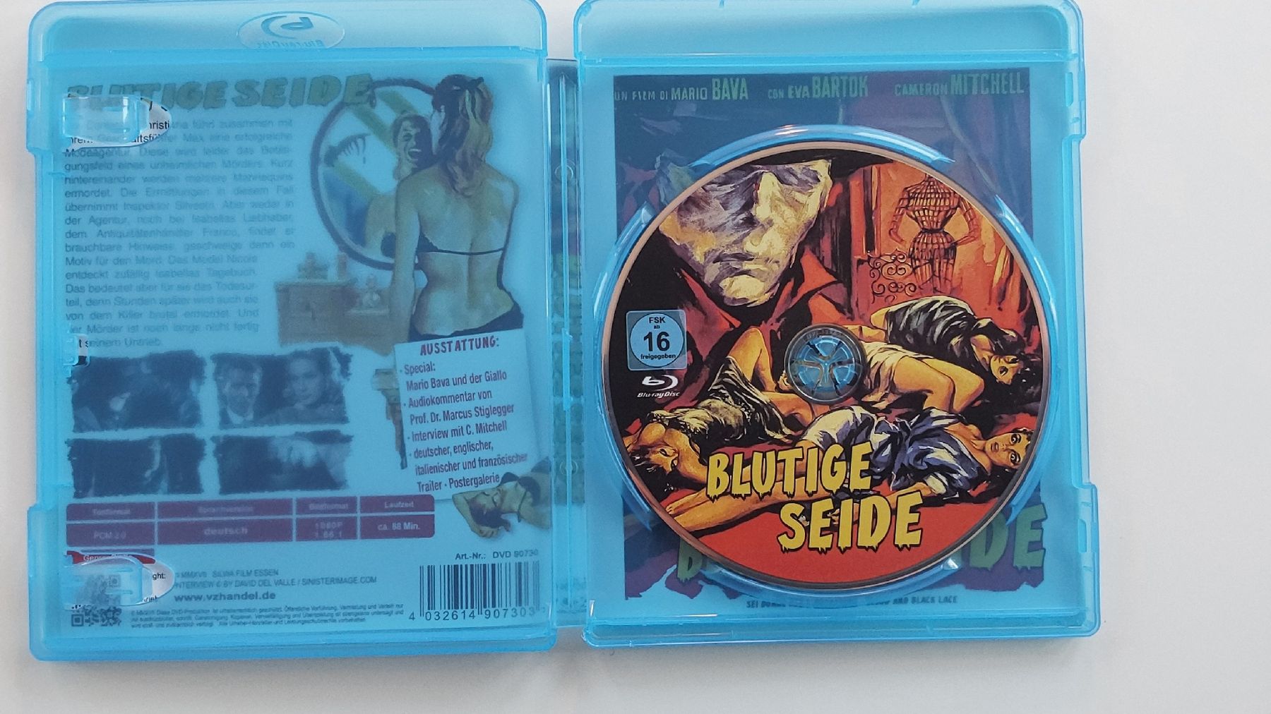Blutige Seide Blu-Ray, Mario Bava, Top Zustand, Kultfilm (Gebraucht) in ...