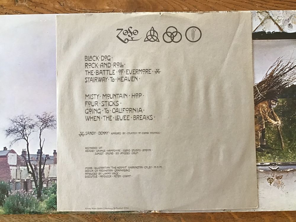 LP Led Zeppelin red & plum Atlantic rec (D'occasion) à Fully pour CHF ...