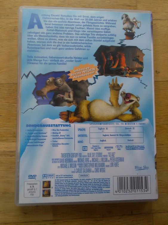 Ice Age (1-5) -Volle Ladungs-Packet- >5'DVD's