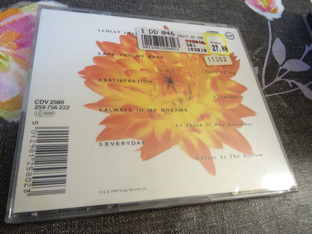 Wendy & Lisa - Fruit at the Bottom CD (Gebraucht) in Olten für CHF 3 ...