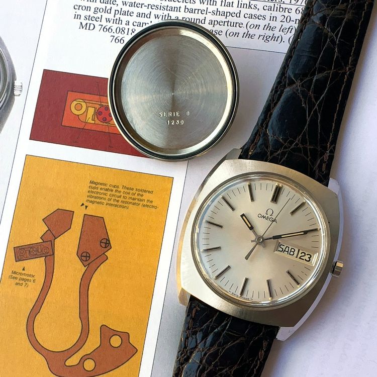 Rare OMEGA Prototype 1230, Serie 0, Megasonic 720Hz, Working (Gebraucht ...