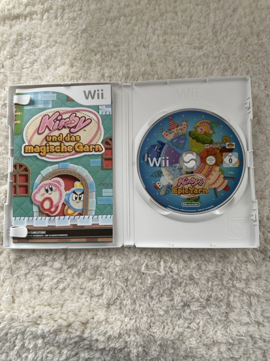 Kirby und das magische Garn - Nintendo Wii - Top Zustand! (Gebraucht ...