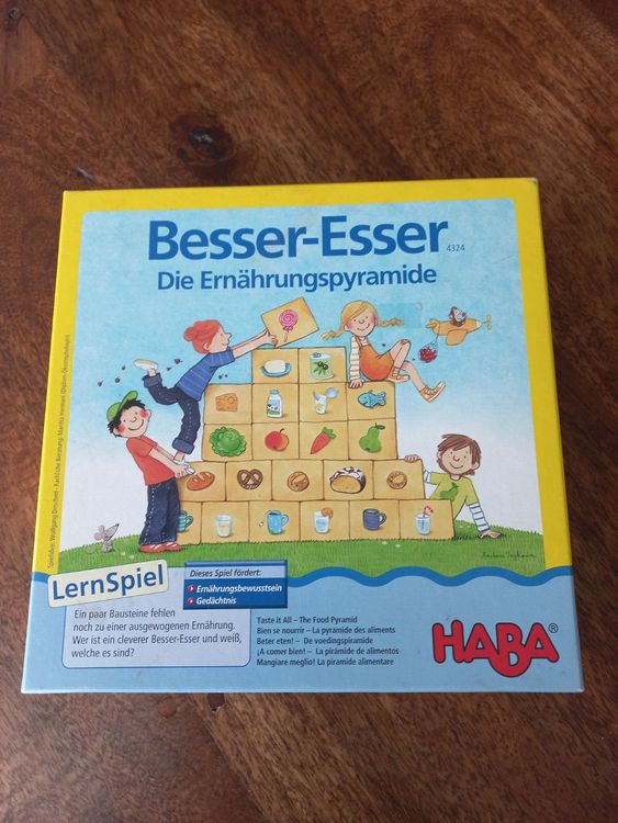 Besser-Esser von Haba / Die Ernährungspyramide (Gebraucht) in Lachen SZ ...