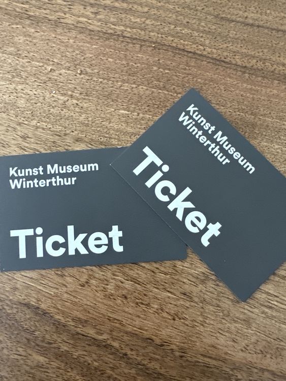 2 Eintritte Kunstmuseum Winterthur (Neu (gemäss Beschreibung)) in Brütten für CHF 20 – mit ...