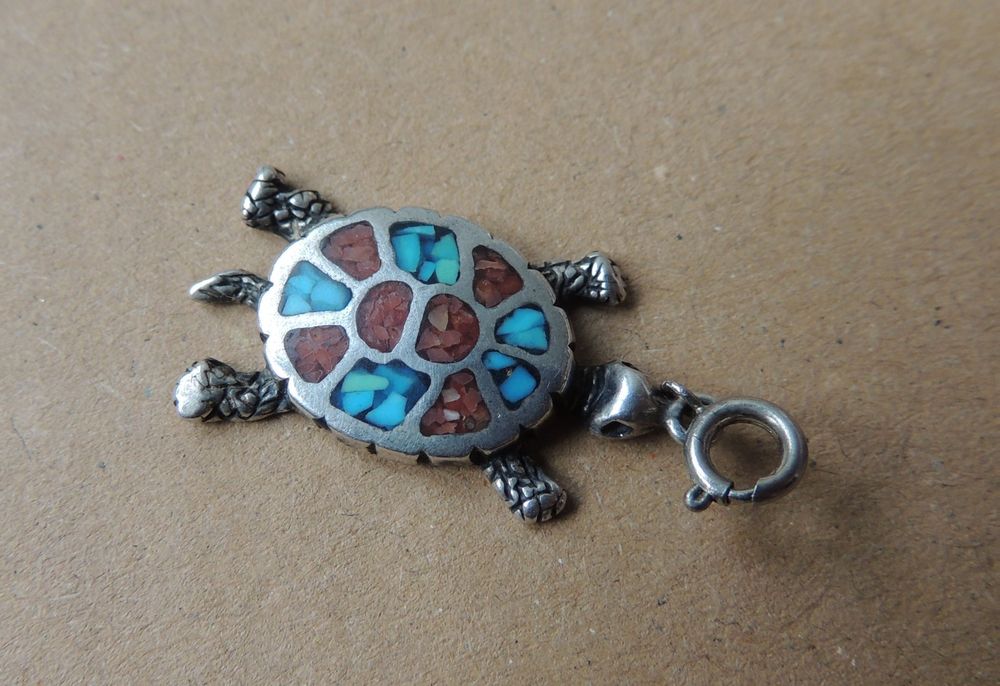 Schildkröte Anhänger 925er Silber | Kaufen auf Ricardo