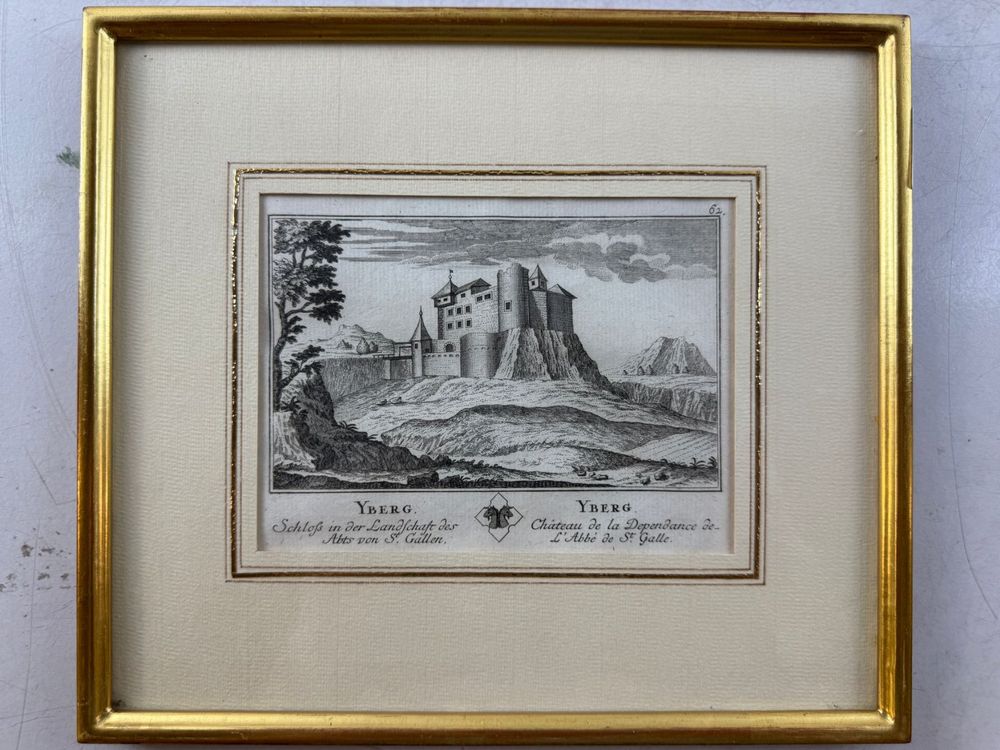 Yberg Schloss in der Landschaft des Abts von St. Gallen (Gebraucht) in ...