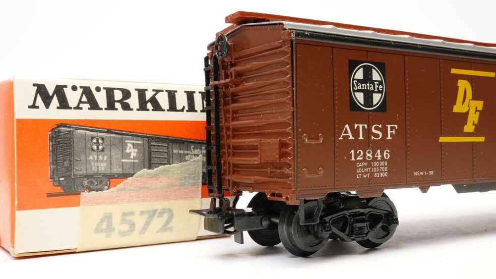 e52 Märklin 4572 USA Box Car braun Texas Chief | Kaufen auf Ricardo