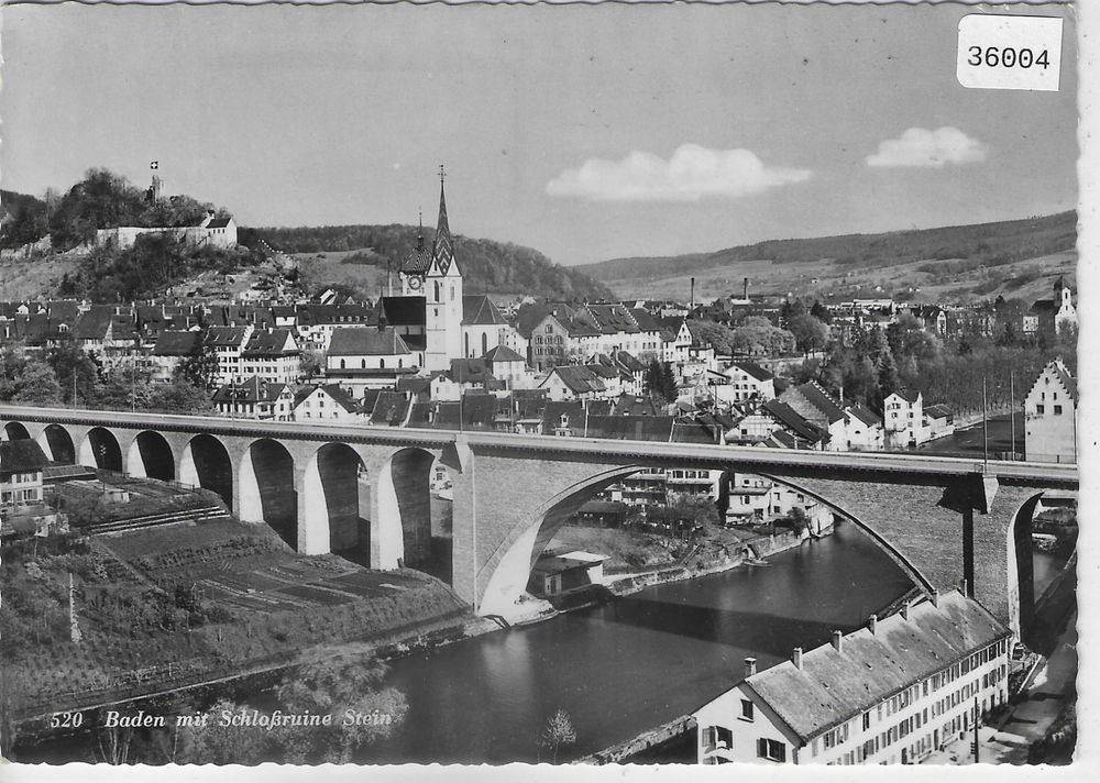 Baden mit Schlossruine Stein (Gebraucht) in Ettingen für CHF 2 – mit Lieferung auf Ricardo kaufen
