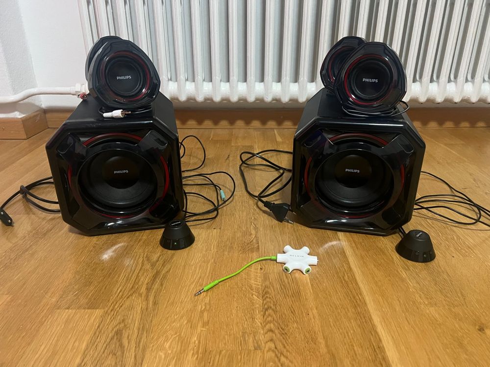 Phililps Soundanlage schwarz mit Lautsprecher (Gebraucht) in Zürich für ...