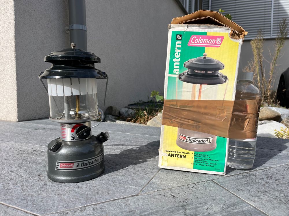 Coleman Benzin Lampe (Gebraucht) in Malans GR für CHF 50 – mit ...