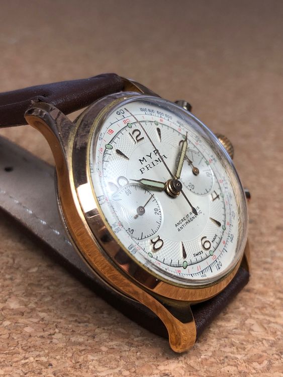 Myr Prima Chronograph 17 Jewels (Gebraucht) in Neyruz für CHF 261 – mit ...