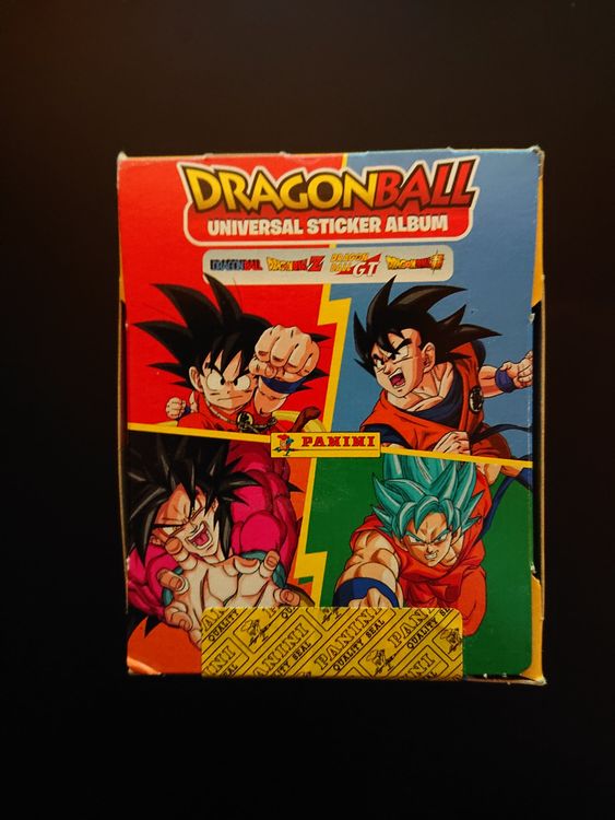 PANINI - Dragon Ball Universal Sticker - Sticker Box 36 Stk (Neu und originalverpackt) in ...