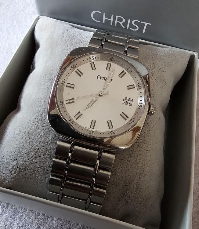 CHRIST Sapphire Swiss Made Elegante Herrenuhr 37 mm (Gebraucht) in ...