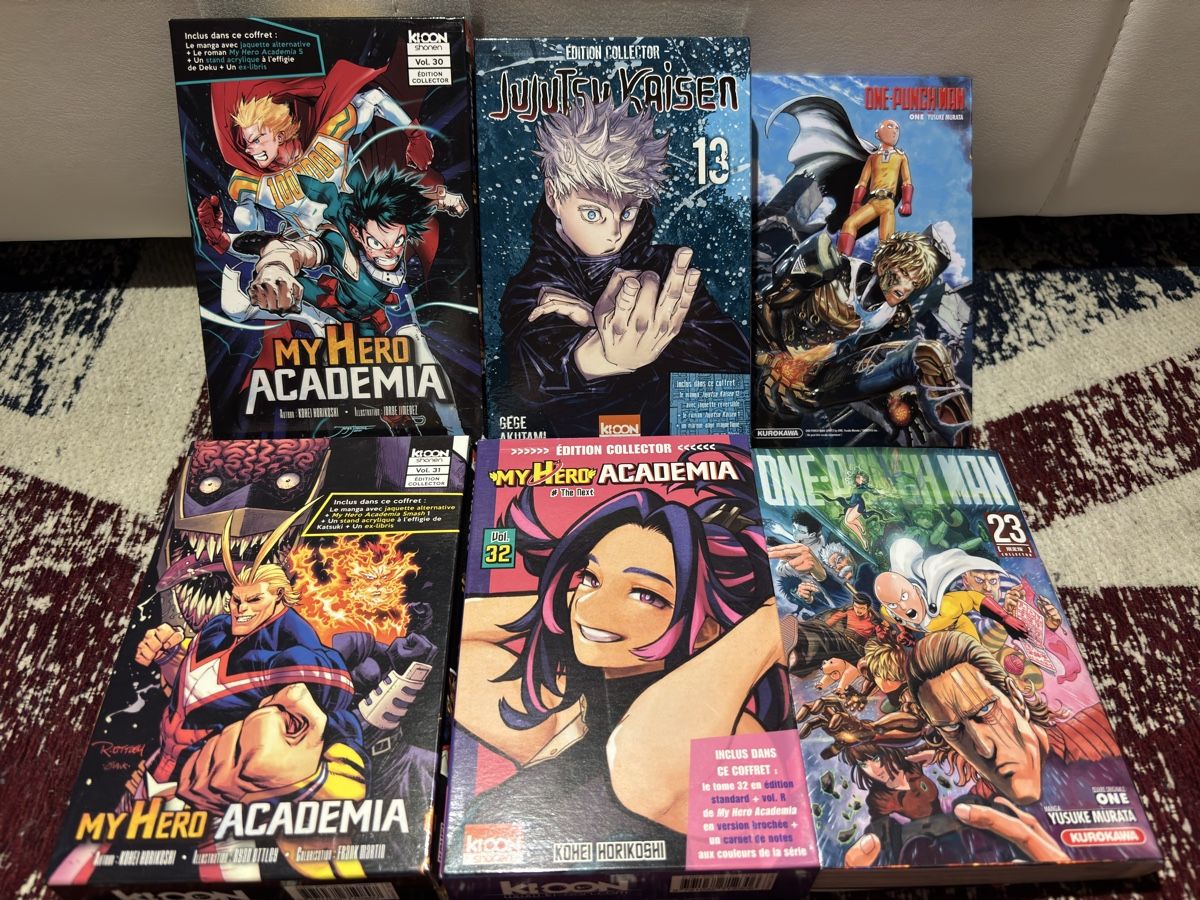 Collections de mangas coffrets collector (D'occasion) à Le Crêt-du ...