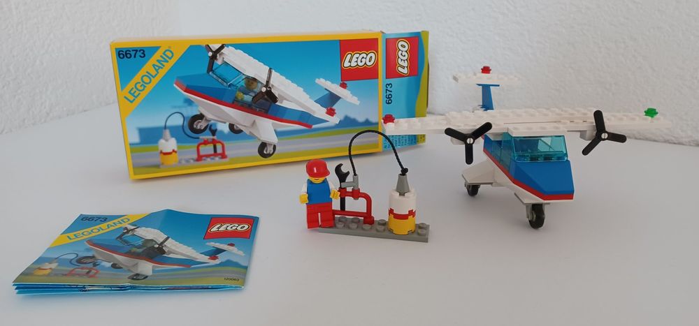 Lego / Legoland 6673 – Solo Trainer / Flugzeug mit Pilot (Gebraucht) in ...
