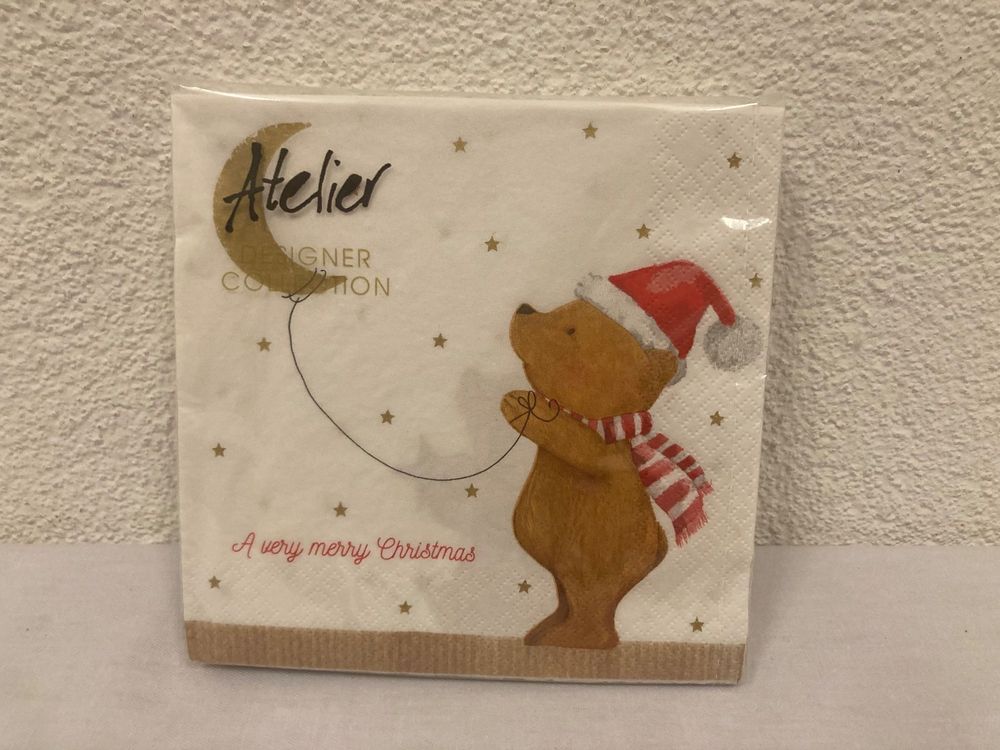 Servietten 20er Packung, 33x33 cm, 3-lagig, NO 7 (Neu und originalverpackt) in Neuenhof für CHF ...