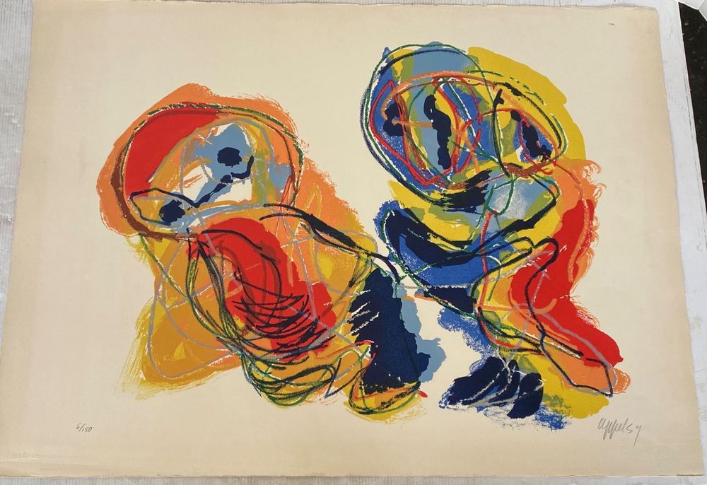Karel APPEL (1921-2006) Litho Handsign. (Gebraucht) in für CHF 255 ...