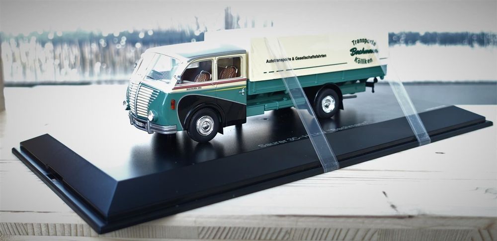Saurer 3C-H LKW Bachmann Kölliken M 1:43. Schuco. (Neu (gemäss Beschreibung)) in Horw für CHF ...